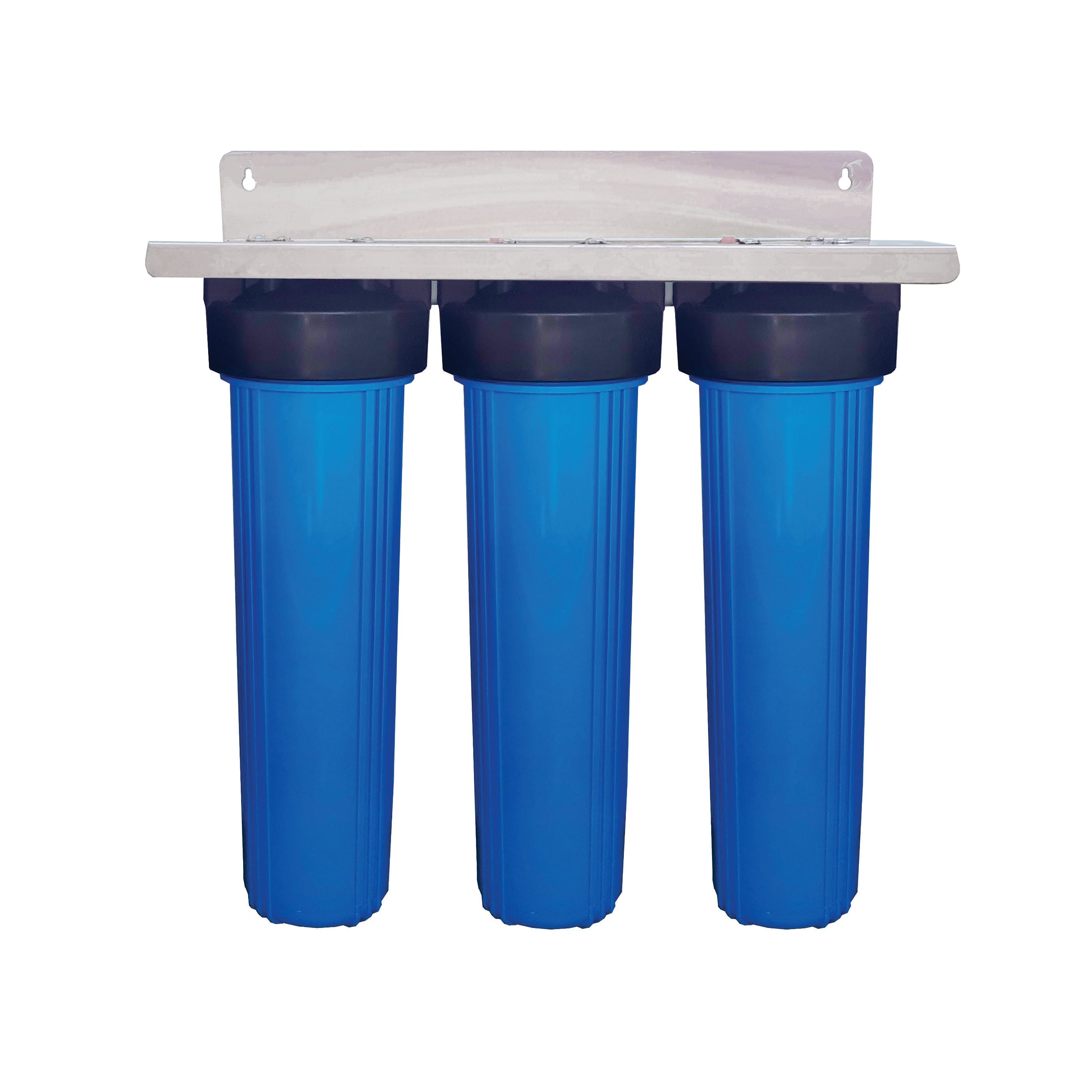 Water Filtration Triple Big Blue 20" | Under Counter Filter Water ...