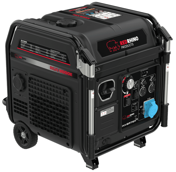 Red Rhino - 7.5kW Petrol Inverter Generator - 9.3KVA – RED RHINO