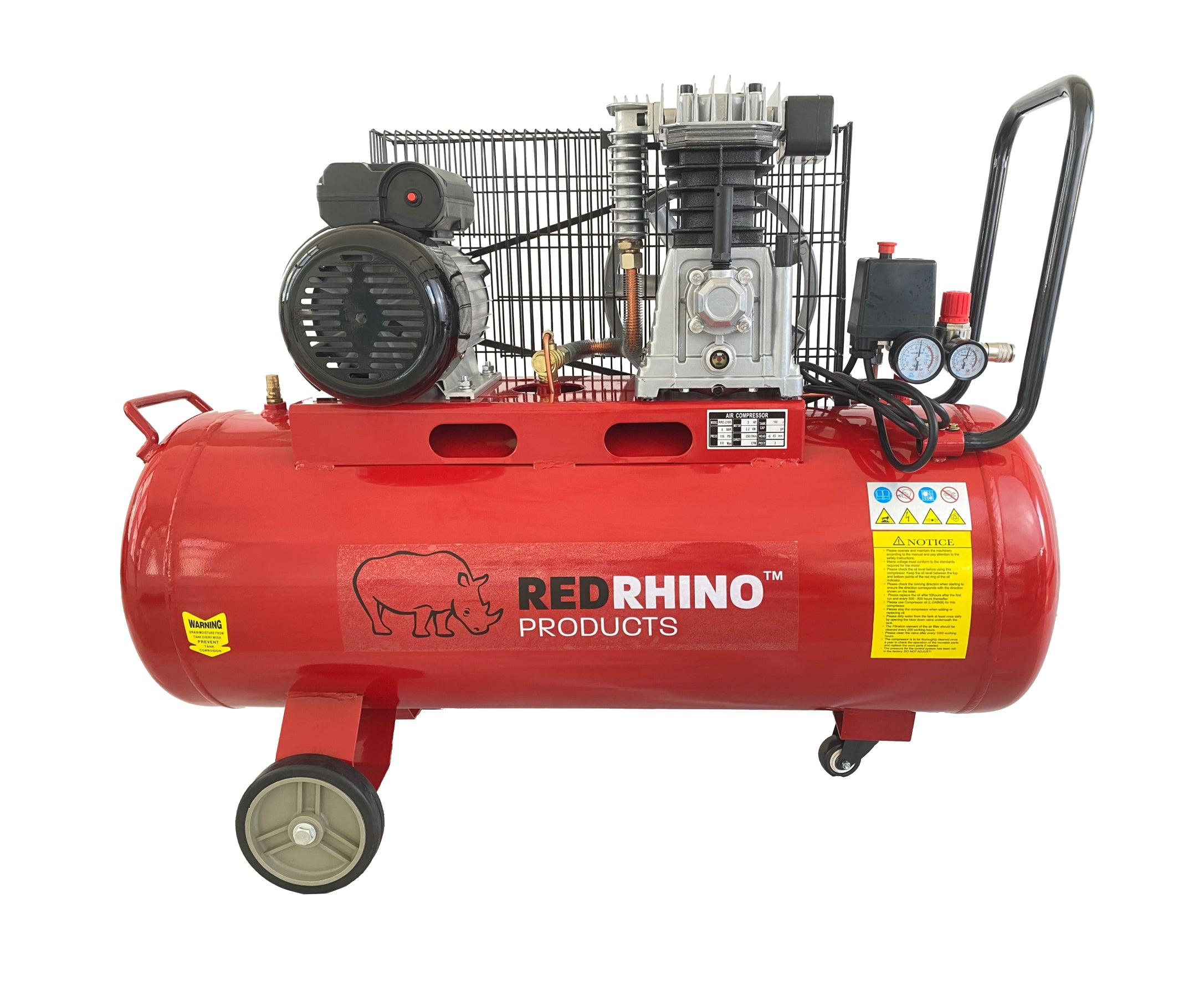 Red Rhino - Compressor - 100L – RED RHINO