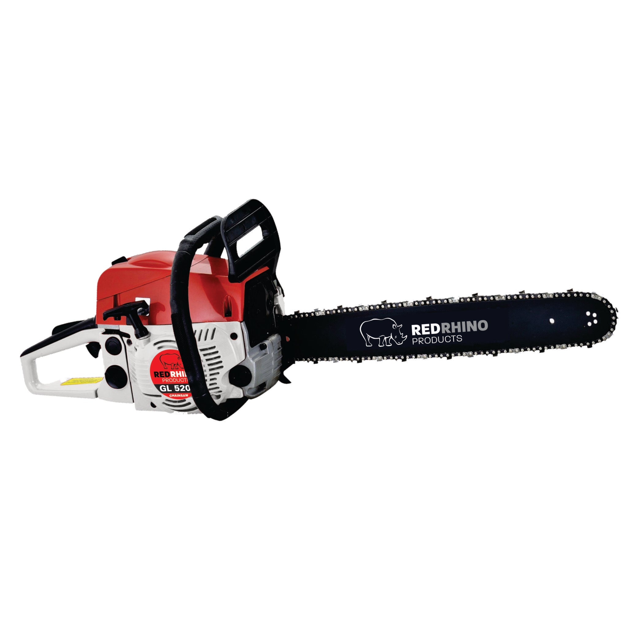 Red Rhino Petrol Chainsaw 52cc | Outdoor Power Tools | Garden Chainsaw ...