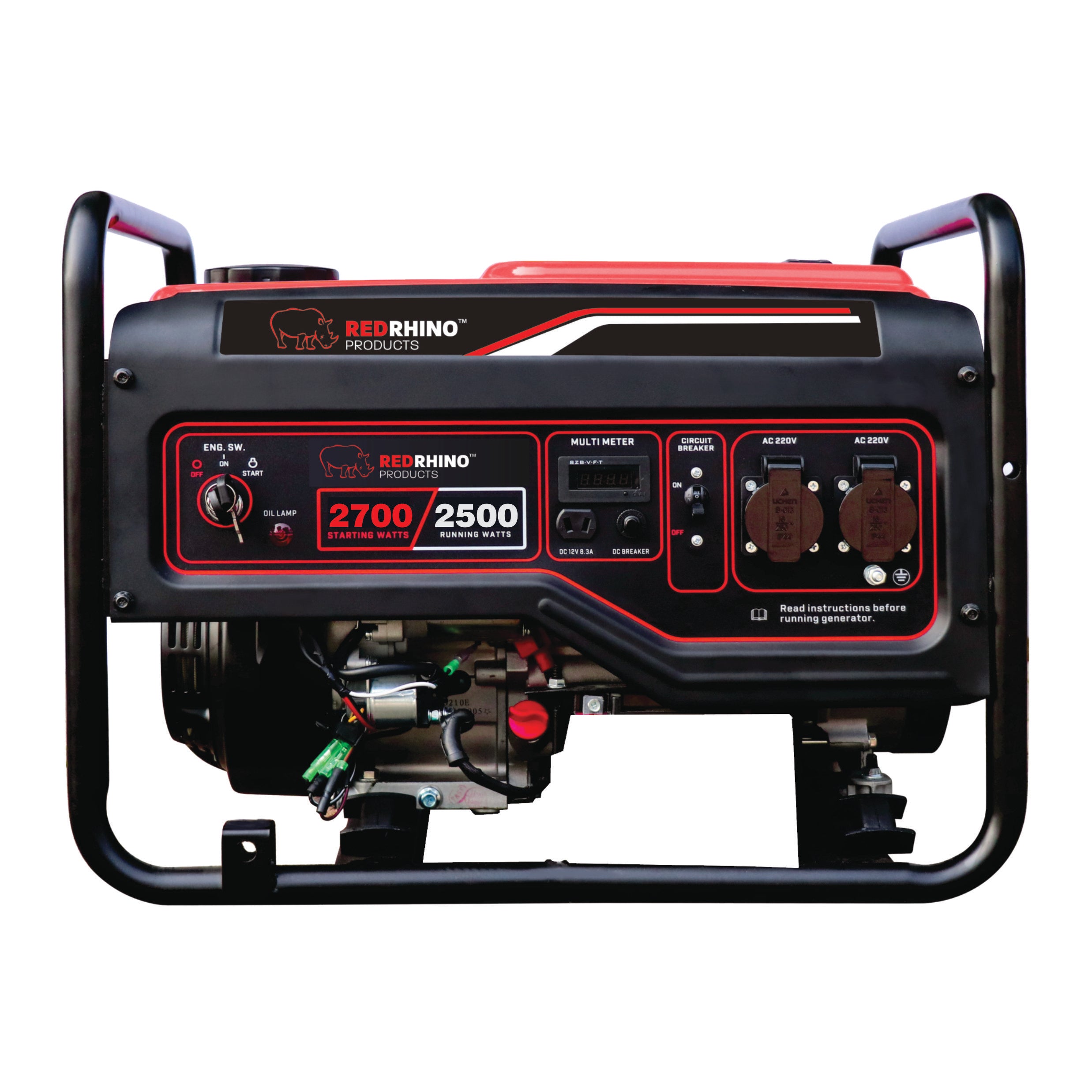 Red Rhino 2.8KW Petrol Generator | Generator for House | Generators for ...